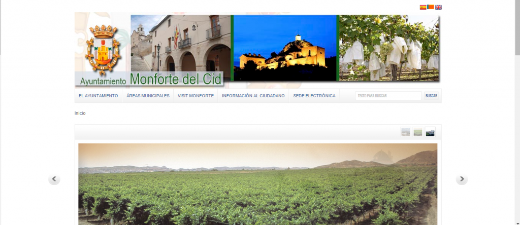 Nueva Web Municipal de Monforte del Cid - Ayto. Monforte del Cid